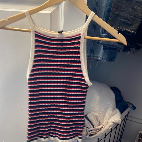 Divided | Tops | Red White And Blue Tank | Poshmark